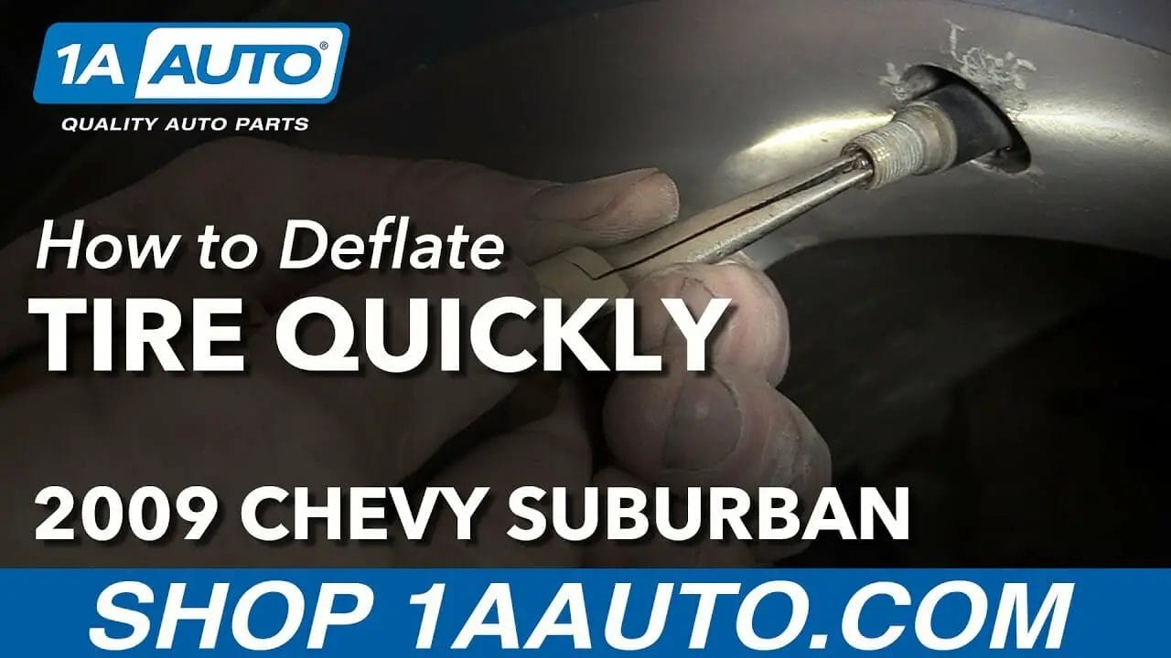 How To Deflate Car Tires